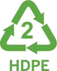 #2 HDPE Recycling Symbol | Tasteful Selections