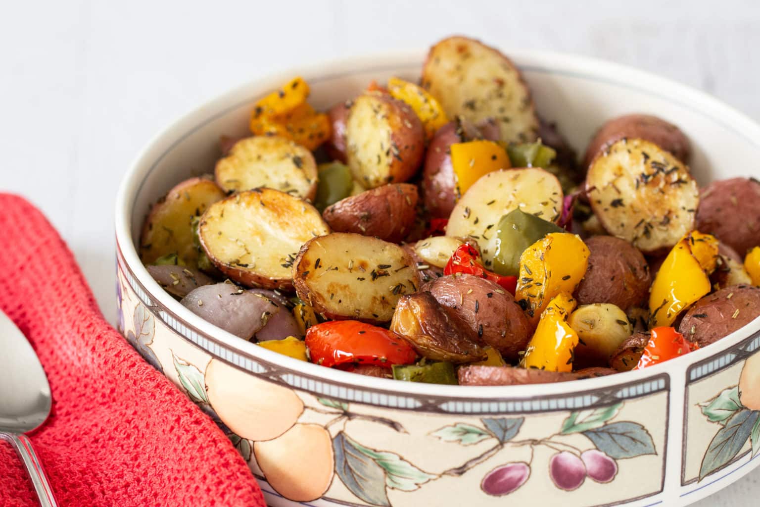 Roasted Baby Potatoes & Vegetables